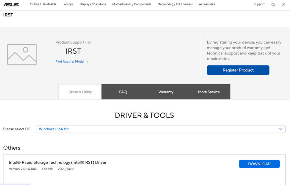 Asus Vivobook 💻 — No storage driver found? Please Help!